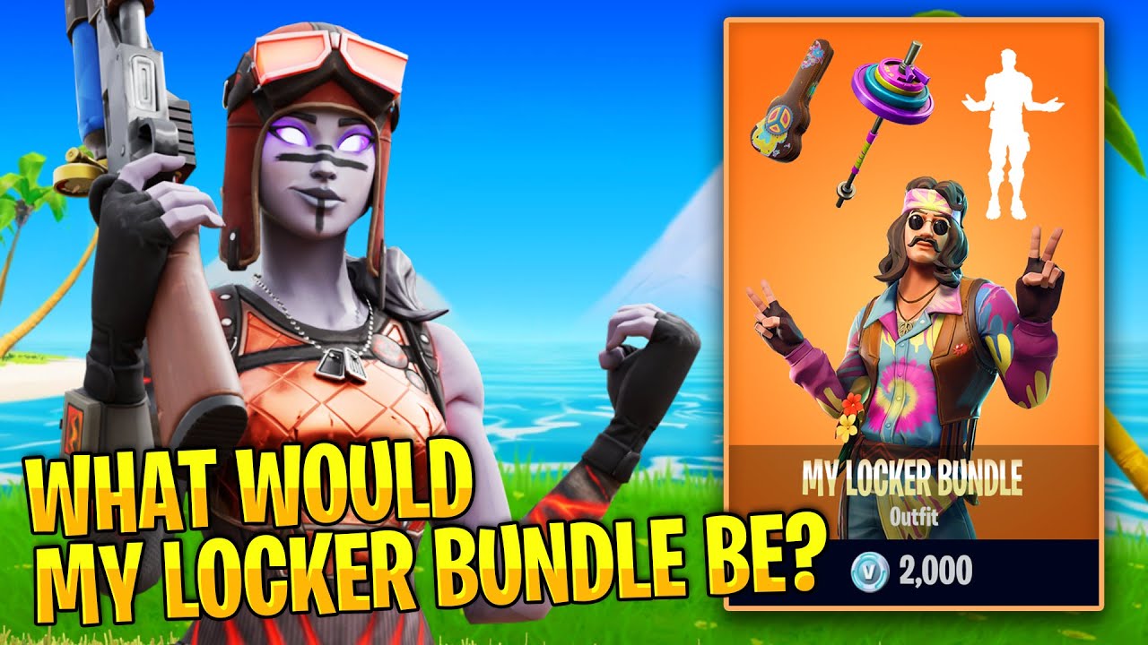 Making my own Fortnite Locker Bundle! (What Items would I have) - YouTube