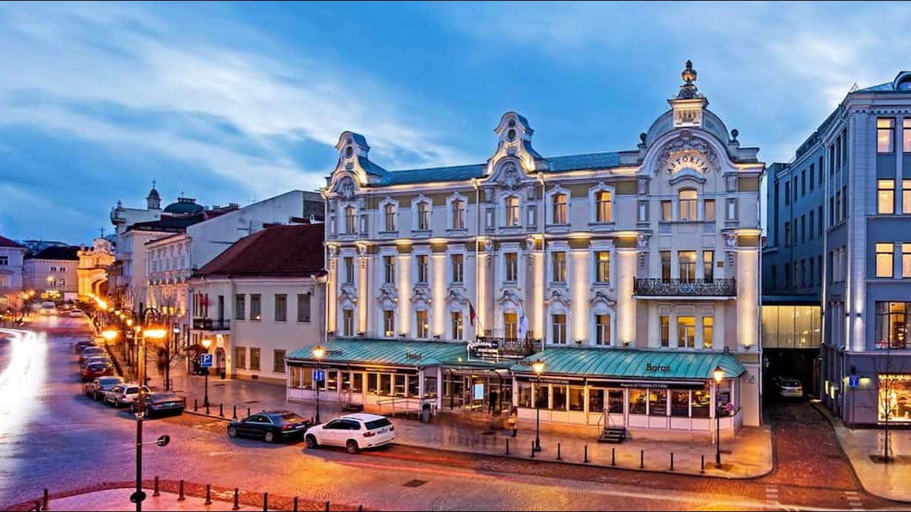 Hotel Astorija | A unique asset at the heart of Vilnius - YouTube