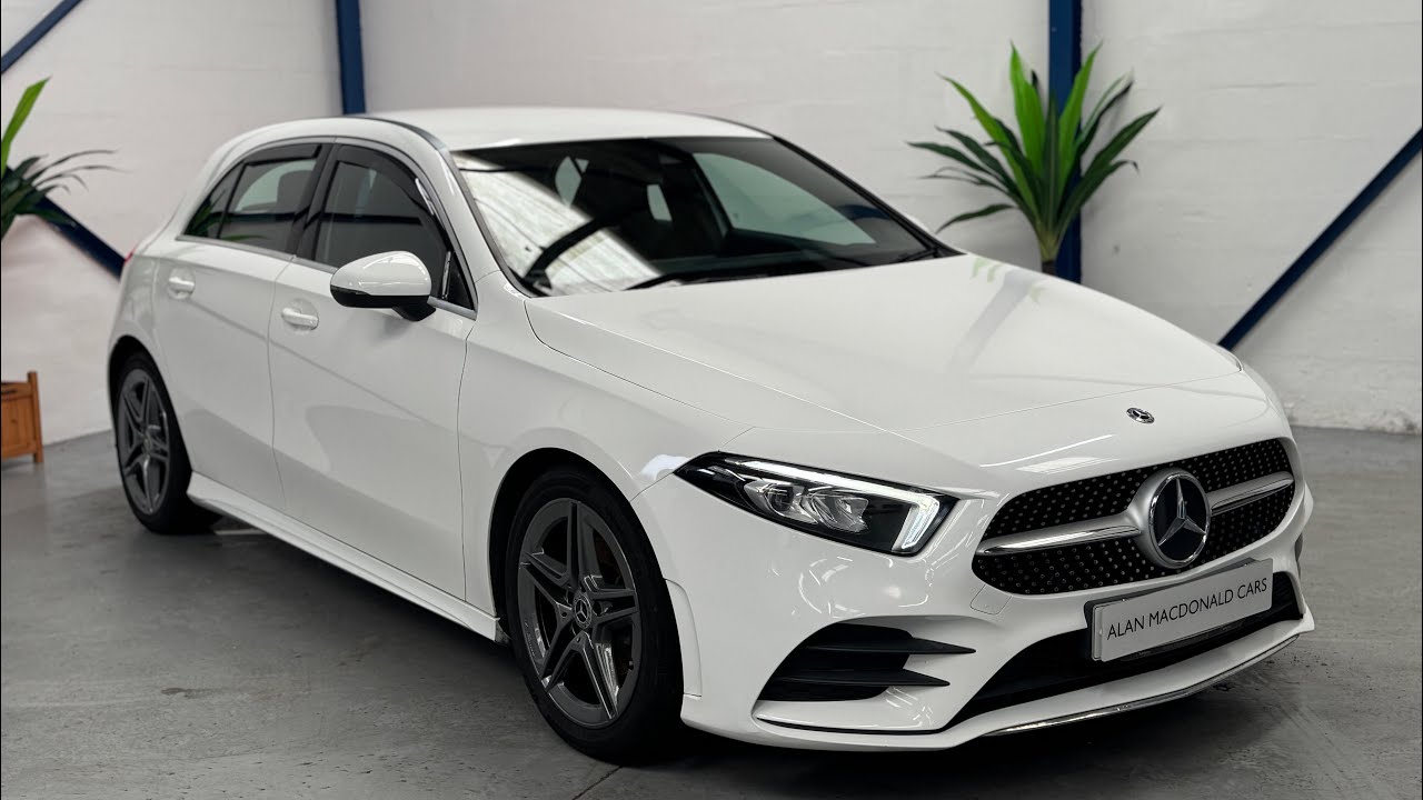 Mercedes-Benz A class a180 AMG line - YouTube