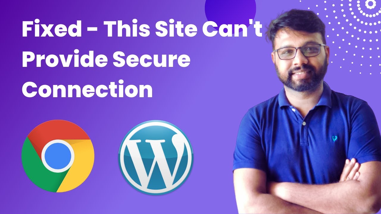 FIXED! - This Site Can't Provide Secure Connection Error | DIGITAL RNK ...