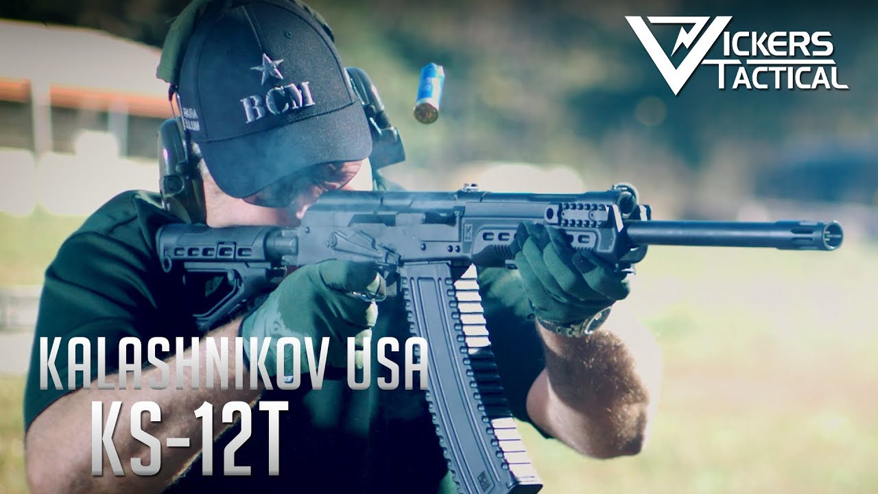 Kalashnikov USA KS-12T 4k - YouTube