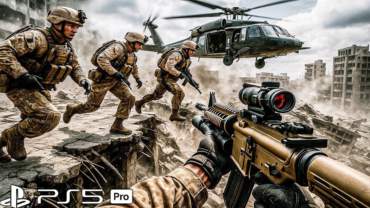 Marines Give Their Lives for the Mission / PS5 PRO 4K - Battlefield ...