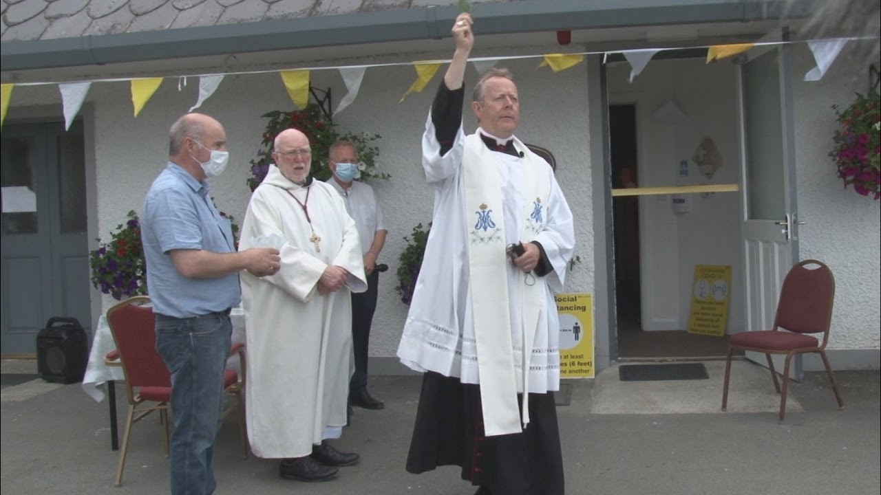 Opening of Oasis of Peace by Arch Bishop Eamon Martin - YouTube
