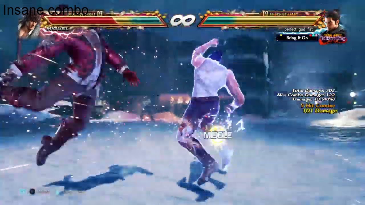 TEKKEN 7|Kazuya's Crazy Rage Drive Combo - YouTube