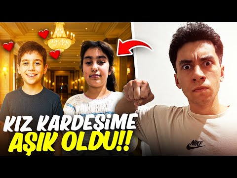 OTELDE BİR ERKEK KARDEŞİME AŞIK OLDU ! (Dünyanın En İyi Abisi) 14.Bölüm @derintass
