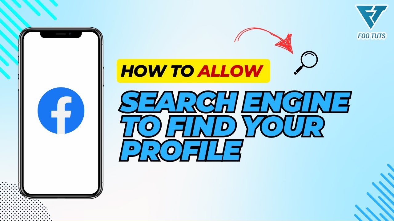 HOW TO ALLOW SEARCH ENGINE TO FIND YOUR PROFILE ON FACEBOOK - YouTube