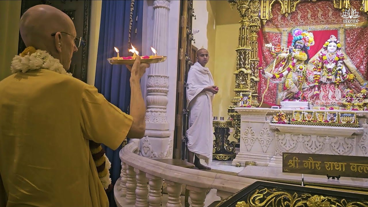 His Holiness Guru Prasad Swami Maharaj visits ISKCON Bhopal | Full ...