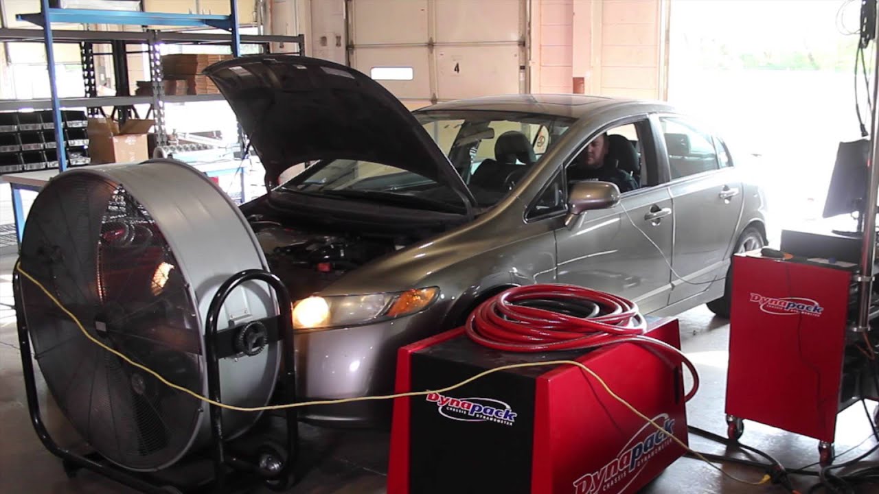 Mishimoto 8th Generation Civic Si Silicone Intake Hose Testing - YouTube