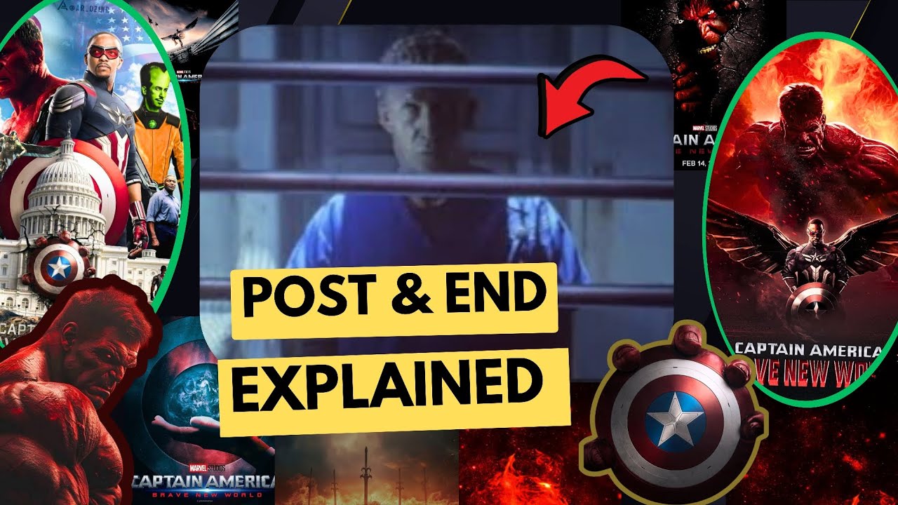 Captain America: Brave New World – Post-Credits Scene Breakdown & Hidden Details! - YouTube