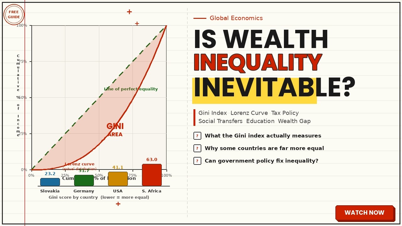 Is Wealth Inequality Inevitable? The Gini Index Explained - YouTube
