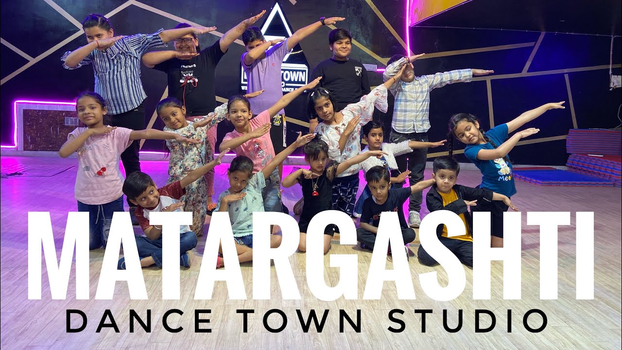MATARGASHTI | Dance town studio ( kids dance ) | #dance #dancevideo # ...
