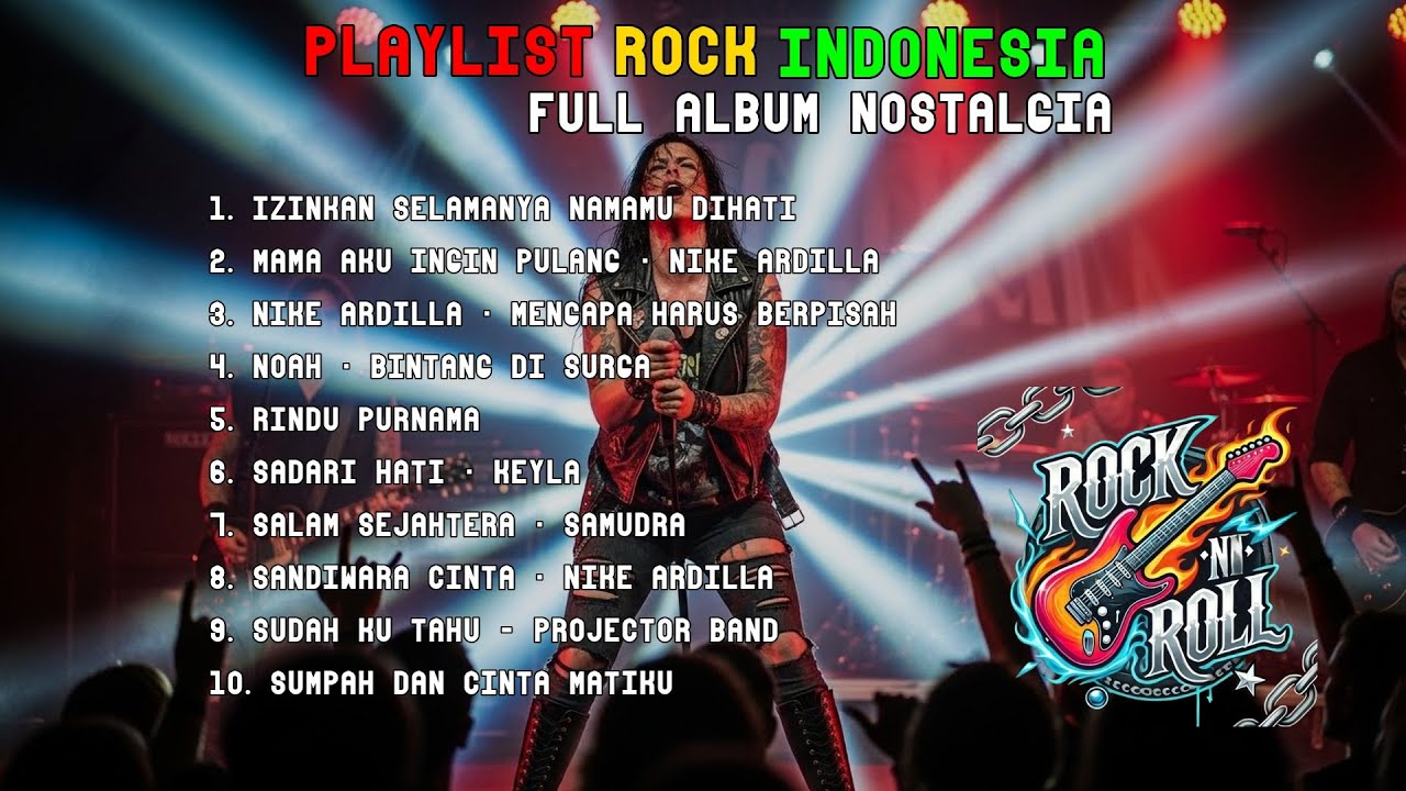 Playlist Rock Indonesia Paling Hits – Full Album Nostalgia - YouTube