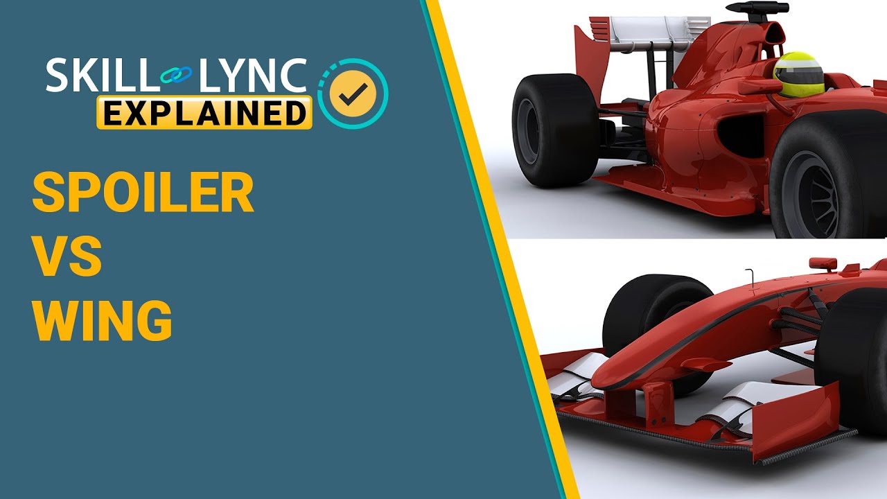 Spoiler vs Wing | Skill-Lync - YouTube