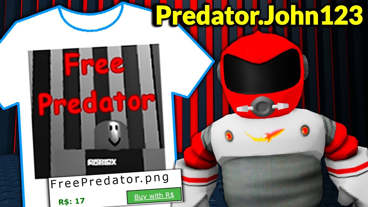 The Untold Truth of Roblox’s Weirdest Clothing Item.. (Free Predator T ...