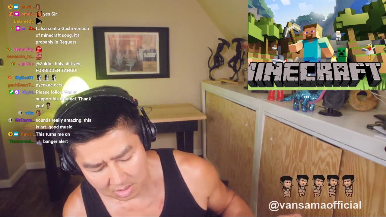 Van Darkholme Gachi - ASMR - Minecraft - YouTube