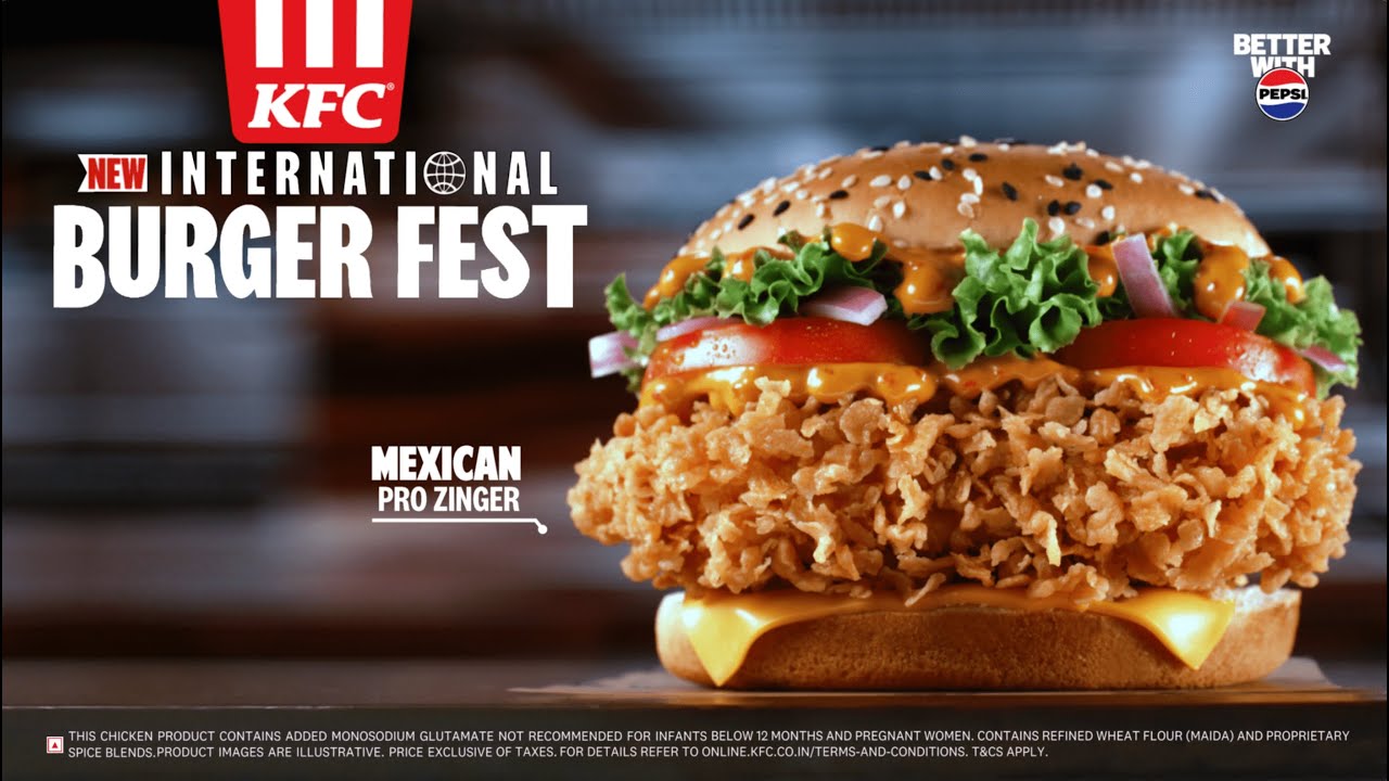 Take a Bite, Take a Flight | KFC International Burger Fest - YouTube