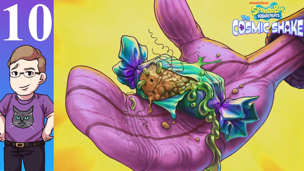 Let's Play Spongebob Squarepants: The Cosmic Shake Part 10 - Trick or ...