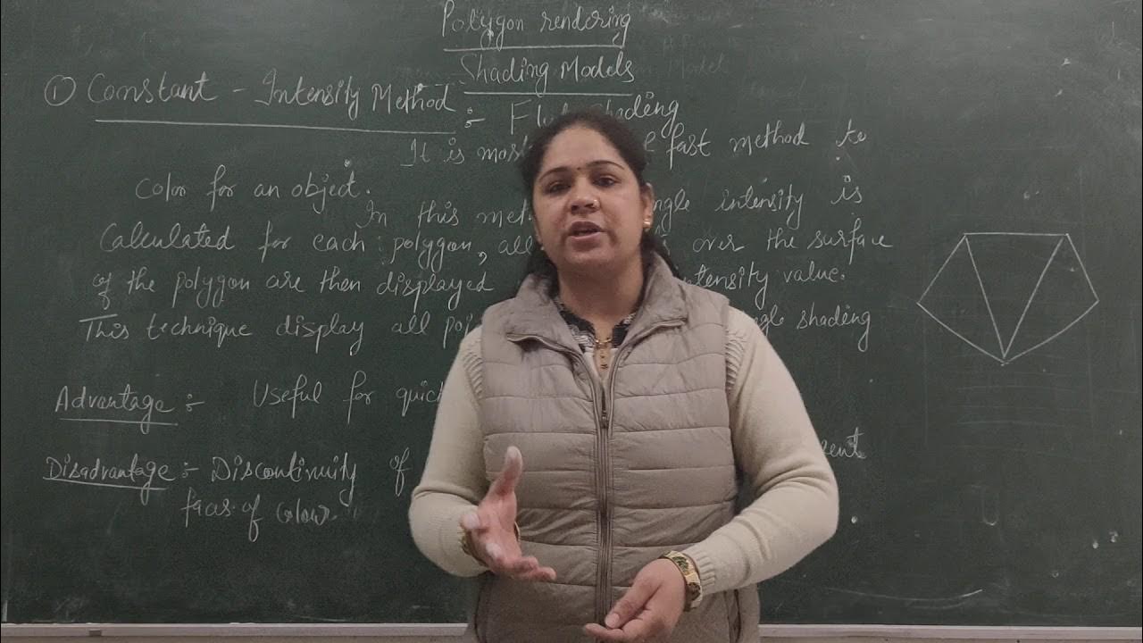 Polygon Rendering: Shading Models Flat Shading, Gouraud Shading, Phong ...