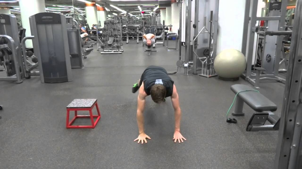 Tennis Fitness- Modified Plank with Perpendicular Leg Reach - YouTube