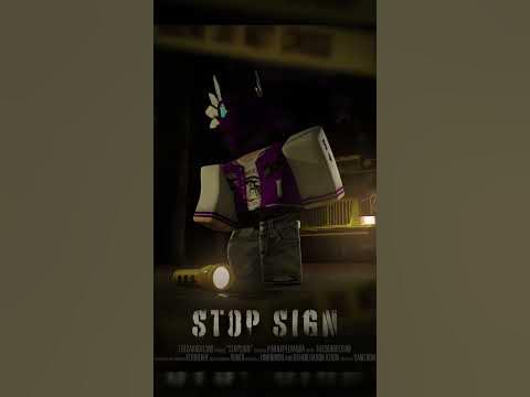 Stop Sign Roblox GFX - YouTube