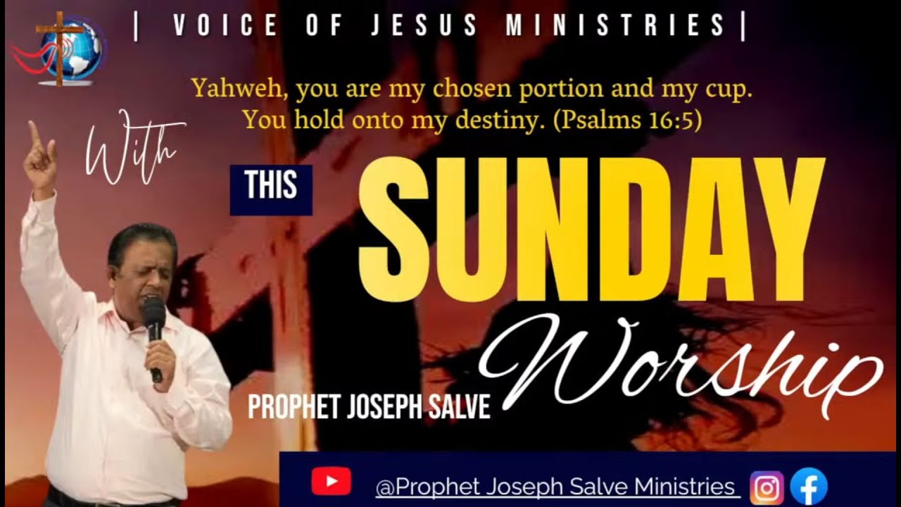 Prophet Joseph Salve Ministries SUNDAY CHURCH 12th May 2024-LIVE - YouTube