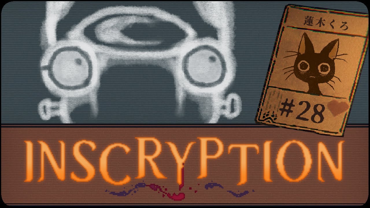 #28【Inscryption】ジェムから逃げるな【低音気味な女性実況/ネタバレあり】 - YouTube