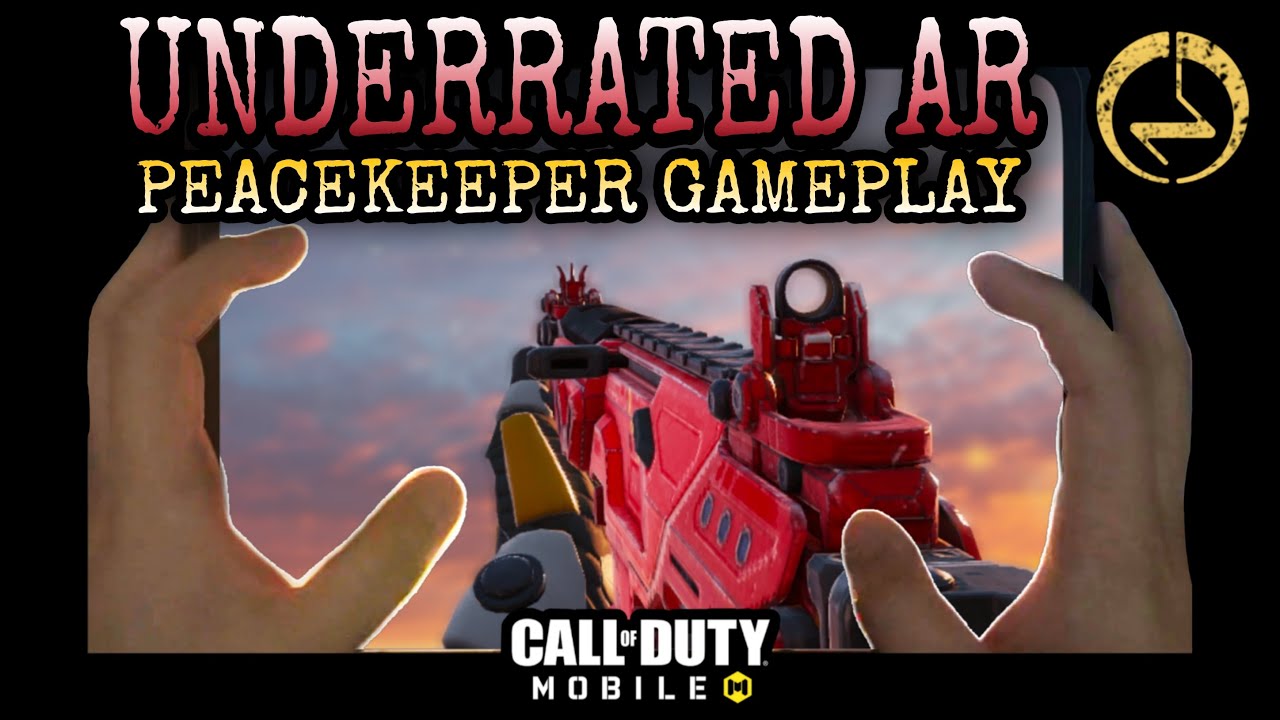 COD Mobile Handcam | Underrated AR Peacekeeper MK2 Gameplay - YouTube
