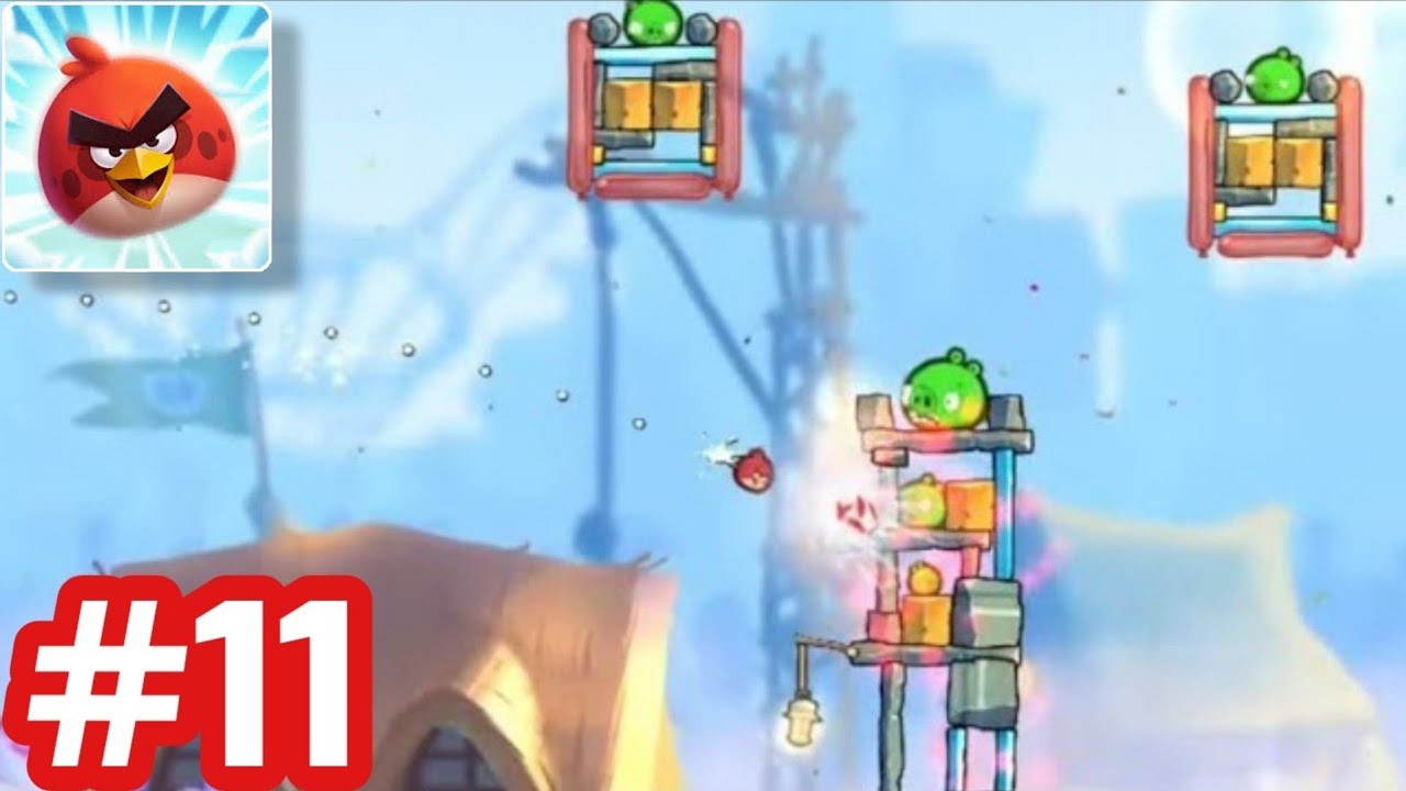 Angry Birds 2 - Gameplay Walkthrough - Part 11 (Level 101 - 110) iOS ...