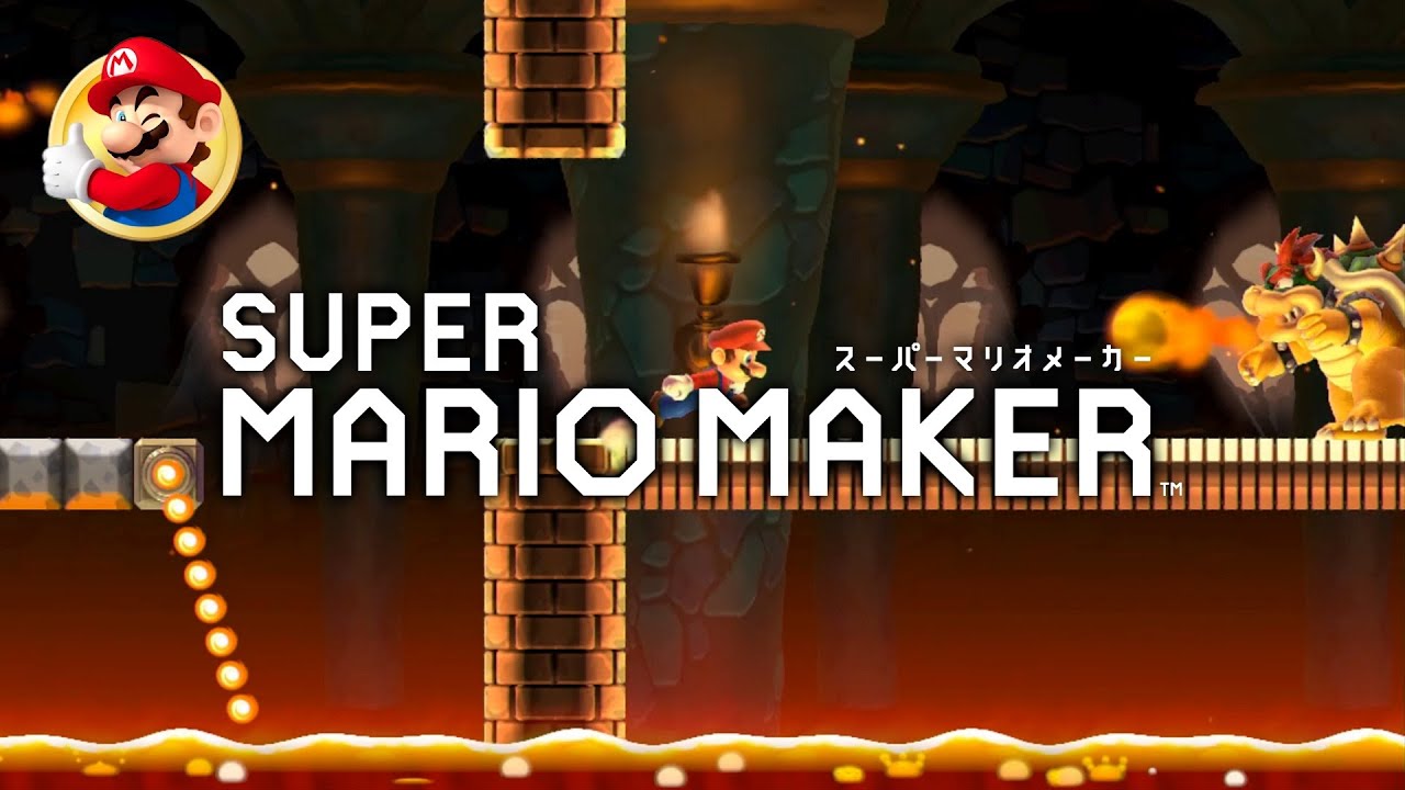 Super Mario Maker: New Super Mario Land 1-4 - YouTube