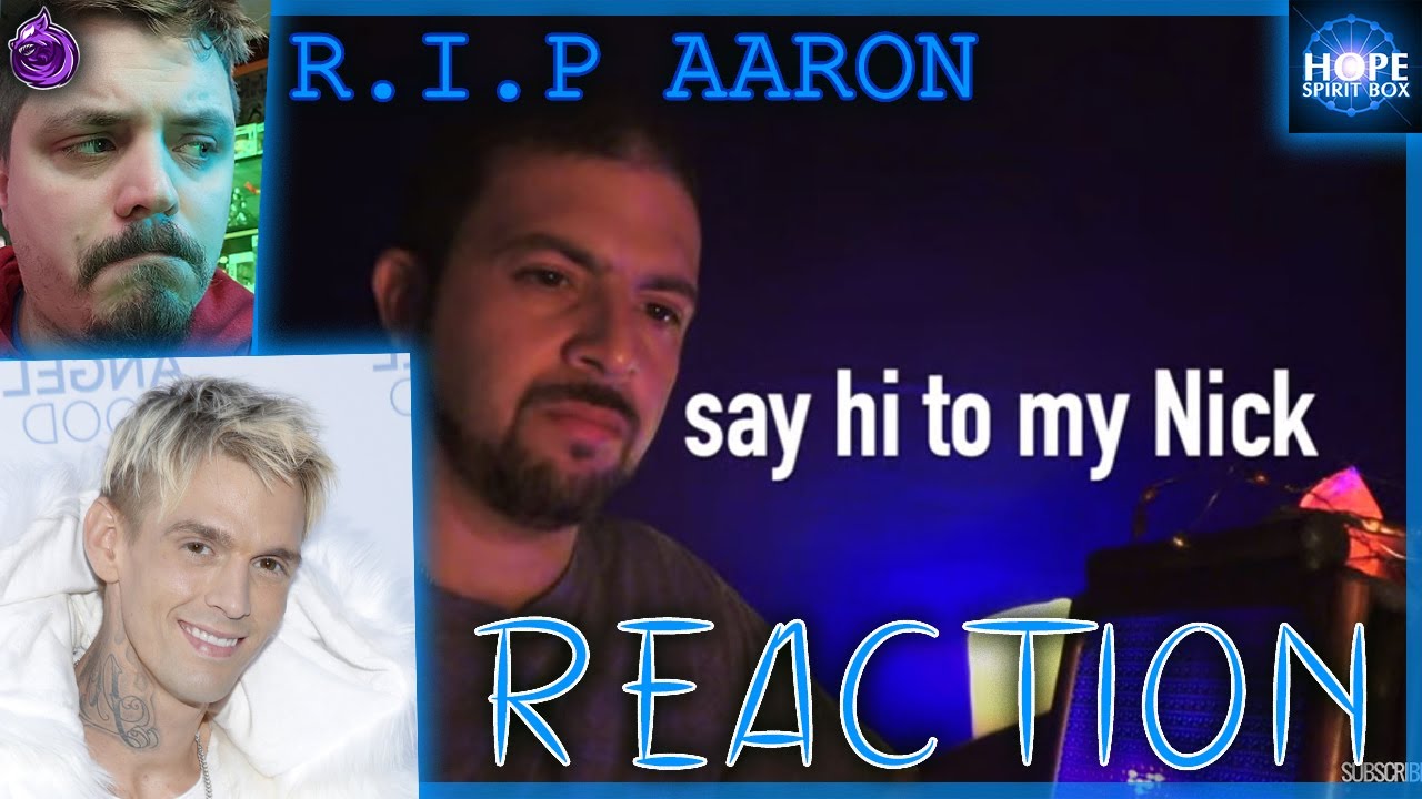 Hope Paranormal - Spirit Box Session for Aaron Carter- "I Stopped ...
