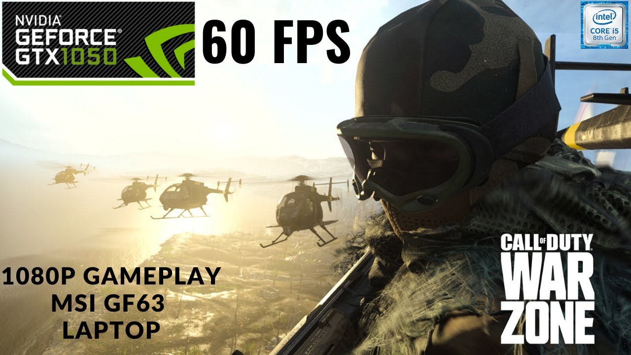 Call of Duty Warzone Gameplay | 60 FPS All Settings | GTX 1050 4GB - 16 ...