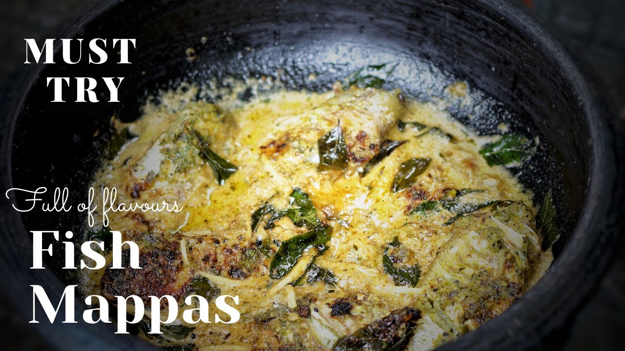 Fish Mappas Recipe | Fried Fish In Coconut Milk | Coconut Milk Fish ...