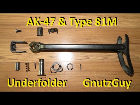 Underfolder - AK-47 & Type 81M. Disassembly & reassembly. Chinese AK47 ...