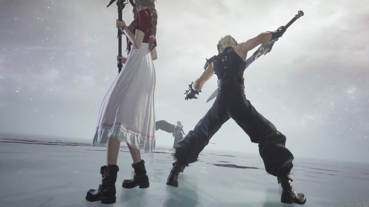FINAL FANTASY VII REBIRTH - Cloud & Aerith Vs Sephiroth - Final Fight ...