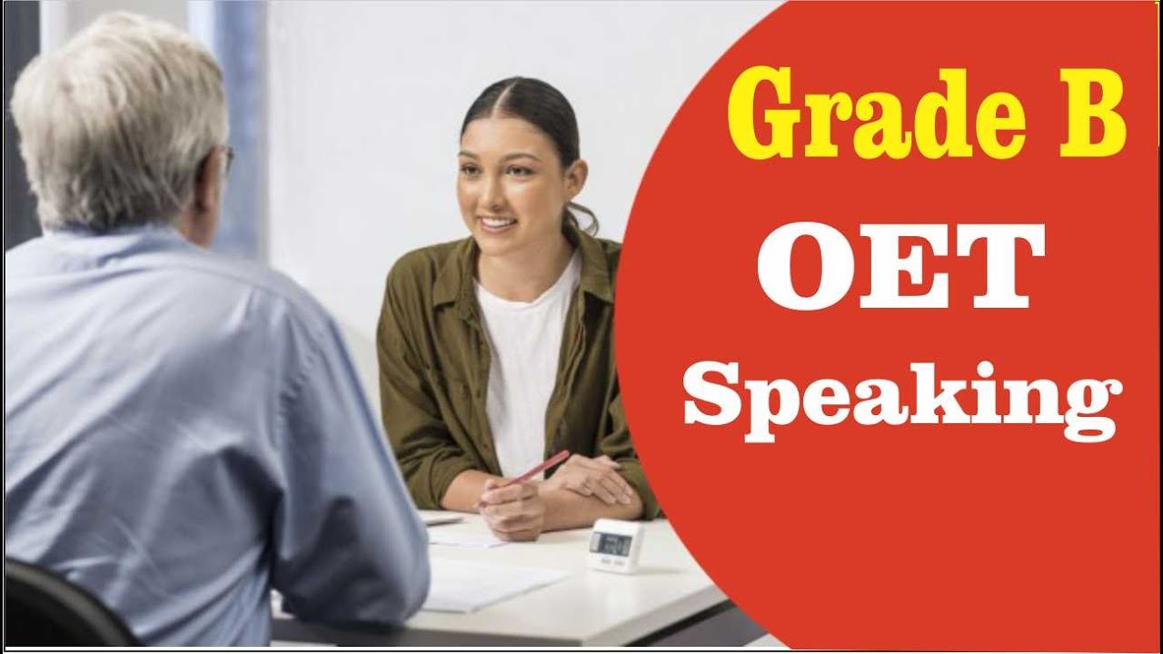 OET Speaking For Nurses - YouTube