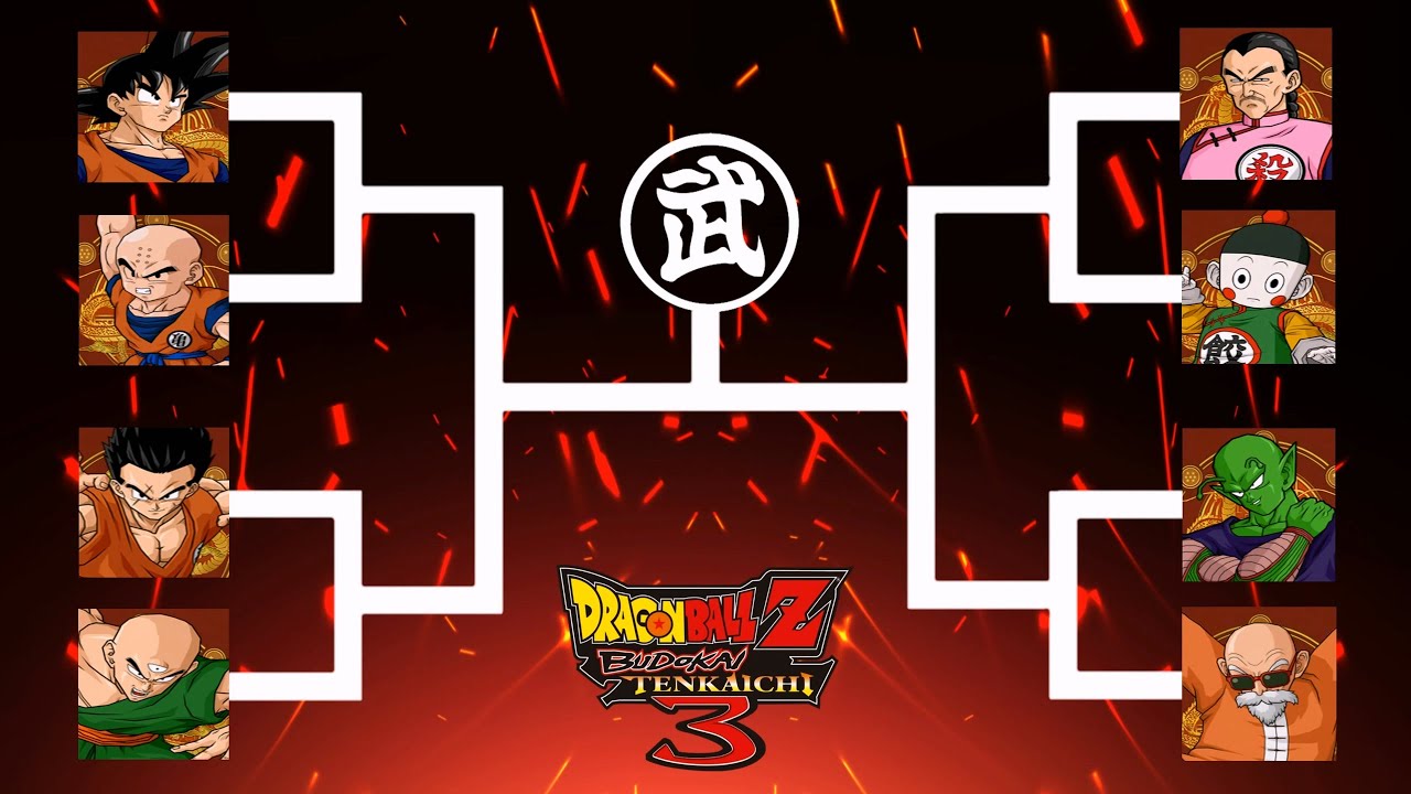 Dragon Ball Z - Budokai Tenkaichi 1st quarterfinal World Martial Arts ...