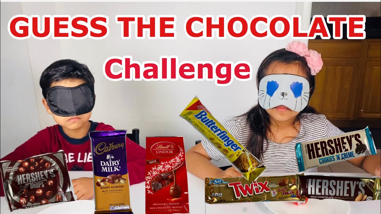 CHOCOLATE CHALLENGE || GUESS THE CHOCOLATE CHALLENGE !!! - YouTube