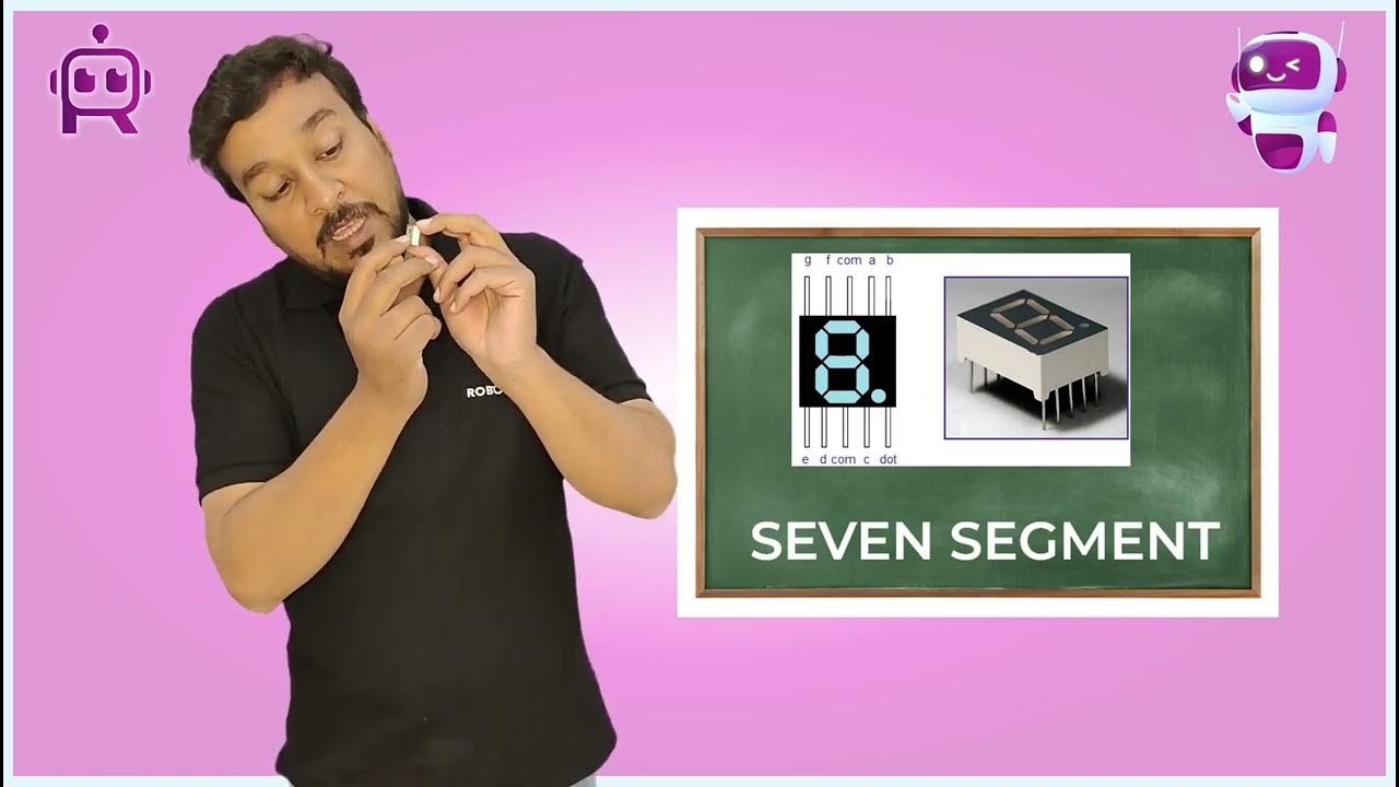 How a seven segment Display works? - YouTube