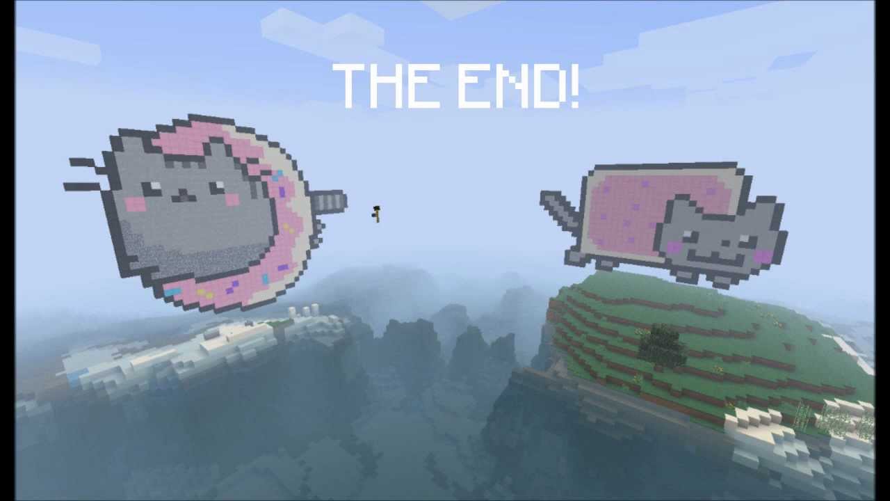 Nyancat and fat nyan | TimeLapse - YouTube