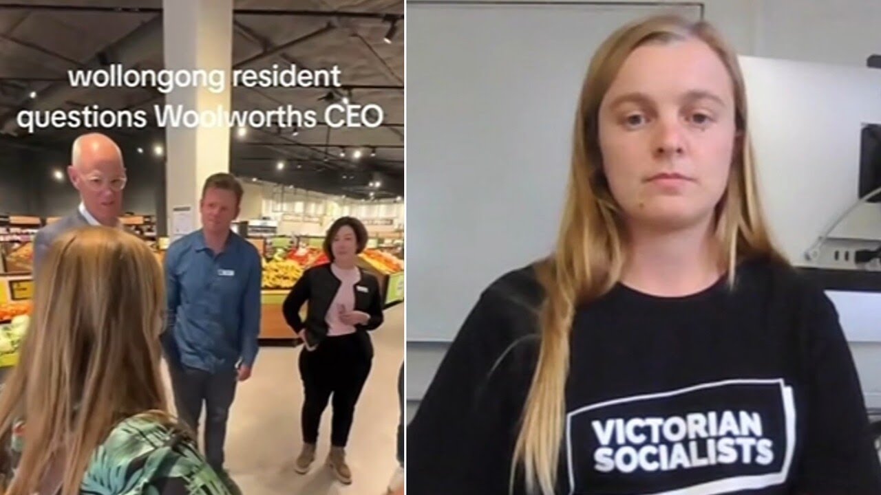 Student speaks out after grilling Woolworths CEO in viral video - YouTube
