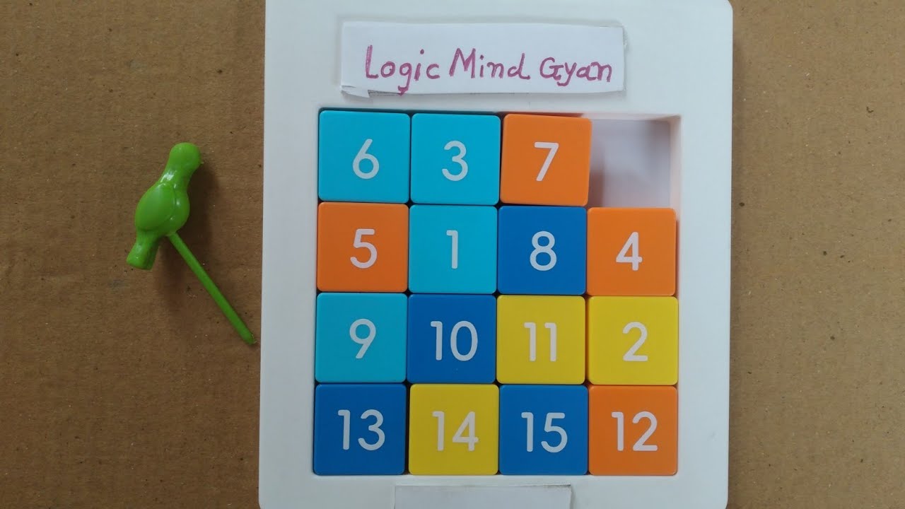 Teaching Solving Puzzle Challenge Games 11 🎯🤯🧩/Puzzle Challenge/Number Slide Puzzle Game #Puzzle ...