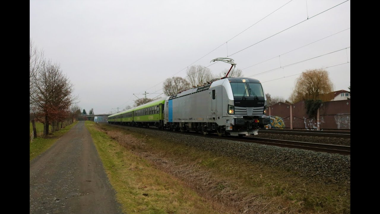 Railpool/Flixtrain Siemens Vectron 193 6193 102-1 mit Flixtrain bei ...