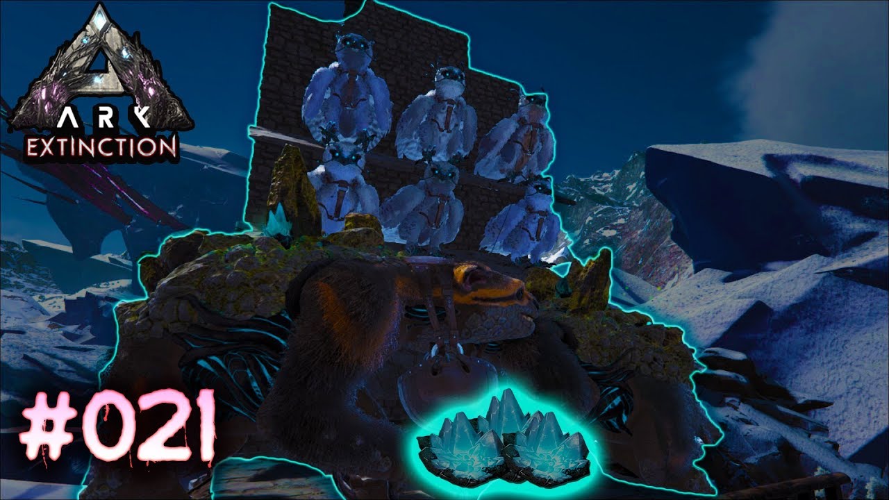 ARK Extinction #021 Gacha Crystal Farm | Deutsch - YouTube