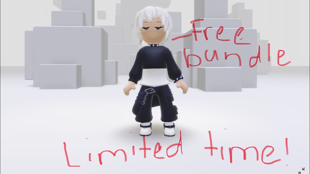 How to get 2 free bundles on roblox (limited time) - YouTube