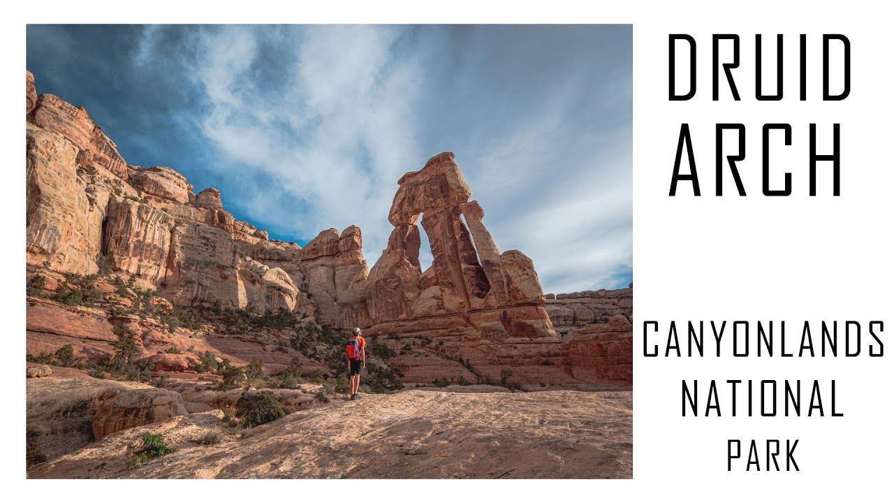 Solo Hiking To Druid Arch In The Needles District | Canyonlands ...