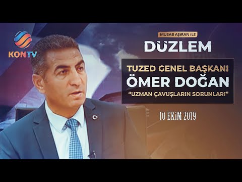 DÜZLEM - TUZED GENEL BAŞKANI ÖMER DOĞAN - 10 EKİM 2019
