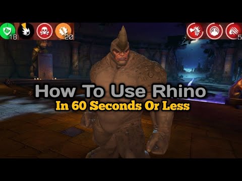 How To Use Rhino MCoC | Beyond Rhino Tier!? | Damage Guide MCoC - YouTube