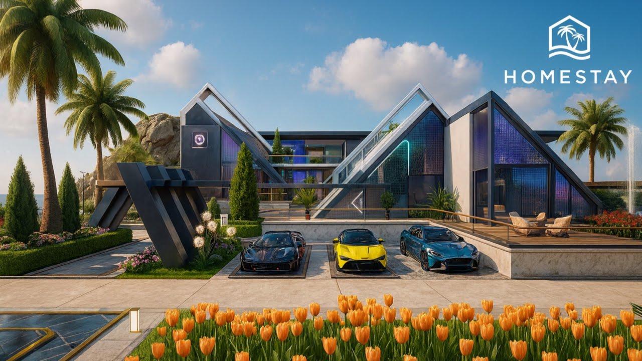 PUBG Home Design Level 30 🏡 | Game House Design by HIC | Lykes - YouTube