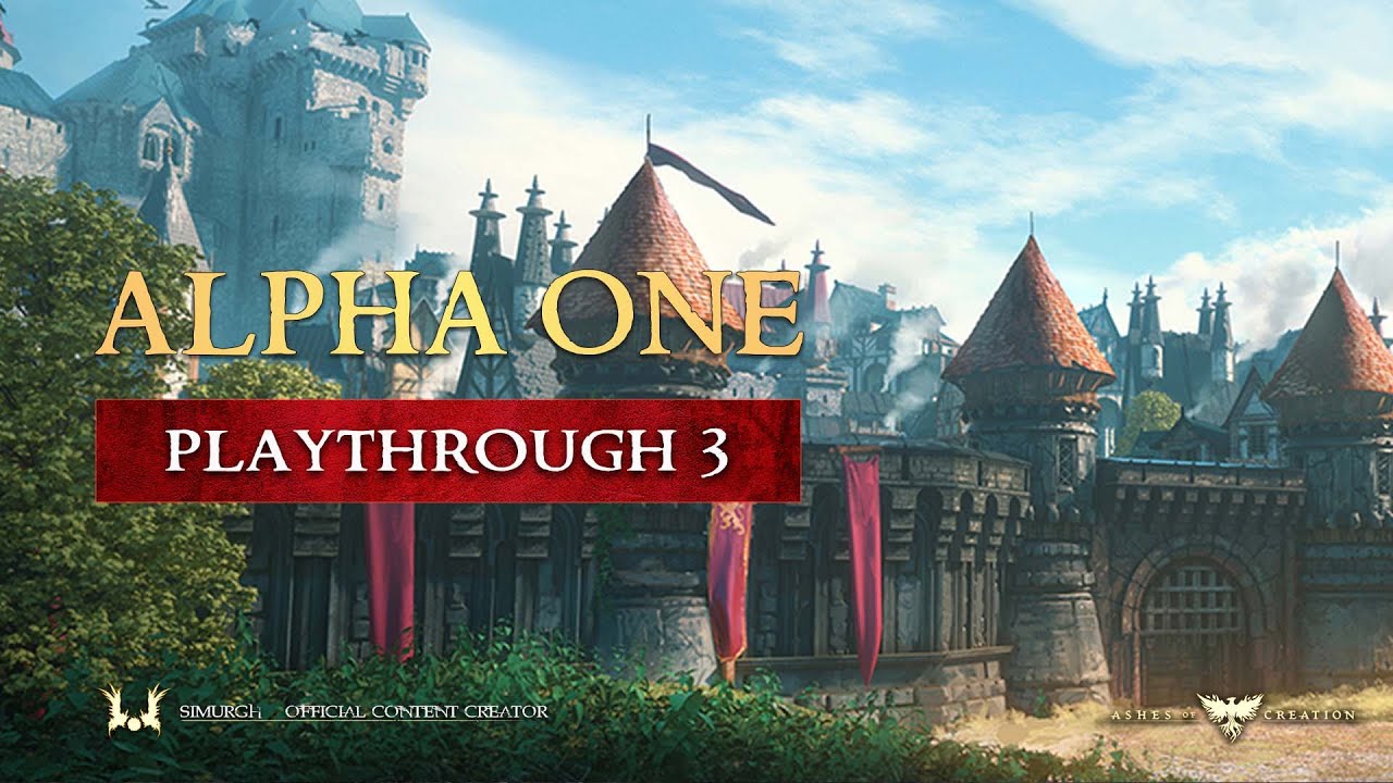 Alpha One: Playthrough 3 - Part 2 - July 11, 2021 [Ashes of Creation ...