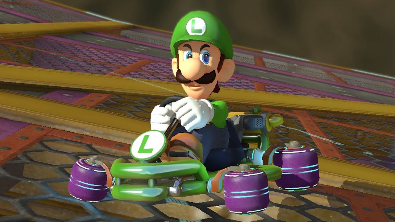 Mario Kart 8 Deluxe - 200cc Leaf Cup (Luigi Gameplay) - YouTube